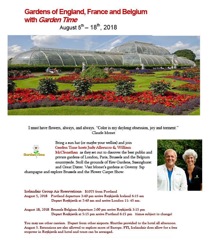 Garden Time - Garden Time Tours